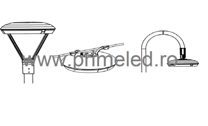 Lampa LED Gradina 30W-150W - Arhispec.ro!